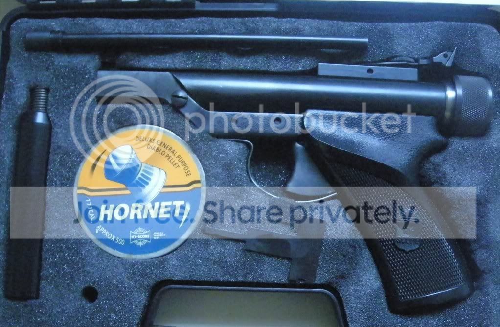 For sale - Hy-Score Sporter cased set plus Phoenix holster