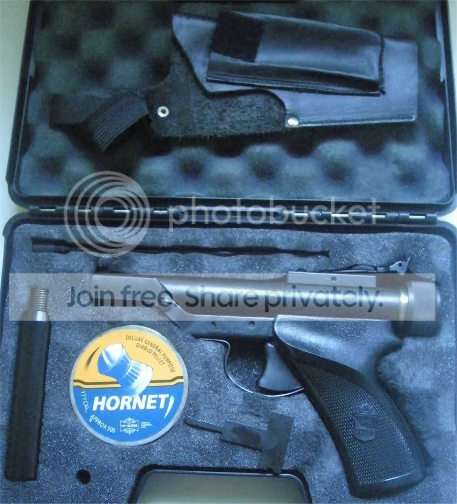 For sale - Hy-Score Sporter cased set plus Phoenix holster