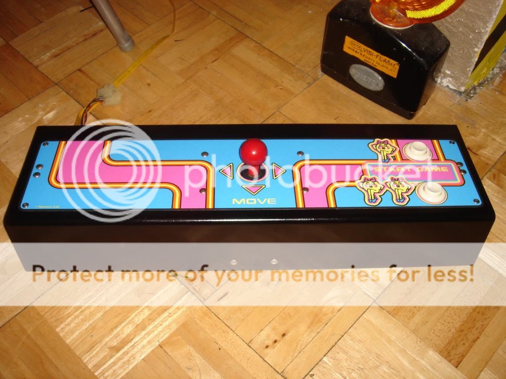 Ms. Pac-Man control panel restore | Museum of the Game® & International ...