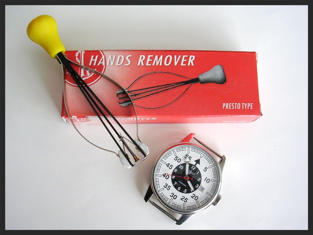 Hands Puller Tool universal Swiss style men ladies watch dial IW SUISSE ...
