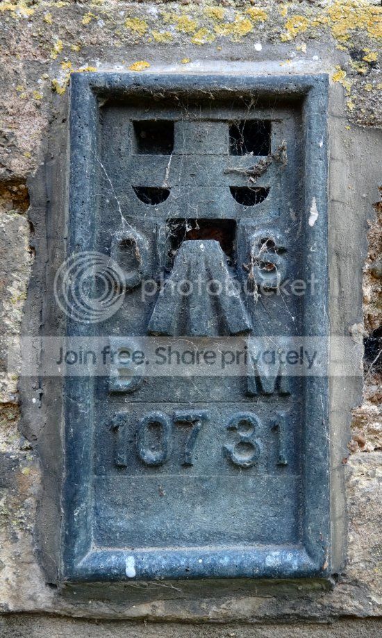 Flush Bracket OSBM 10731: Flempton, School House - Bench Mark Database