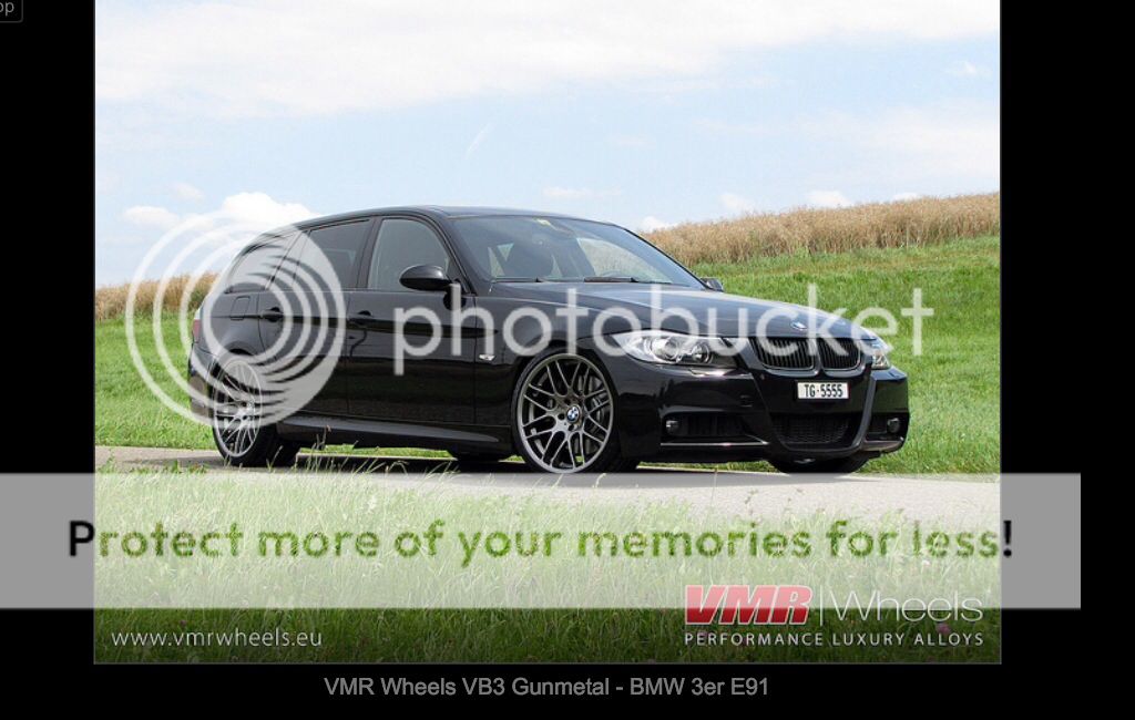 All Black 320D M-Sport E91 RIMS - BMWDriversForum