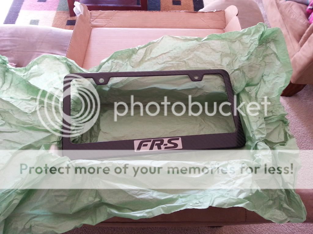 FS: First 86 License plate frame... - Toyota GR86, 86, FR-S and Subaru ...